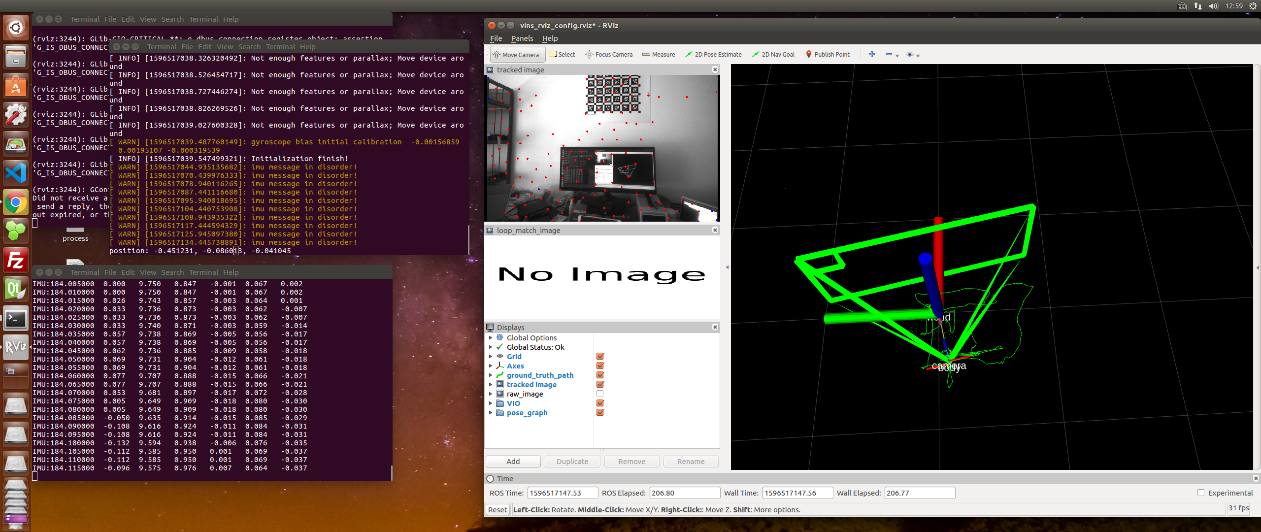OPENVIO SLAM - 我的技术展示-光轮电子